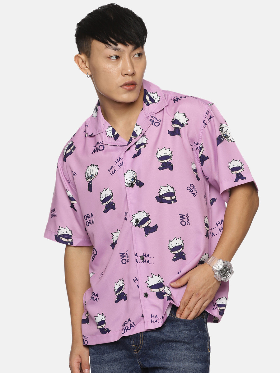 Chibi Gojo Oversized Anime Shirt – Fans Army