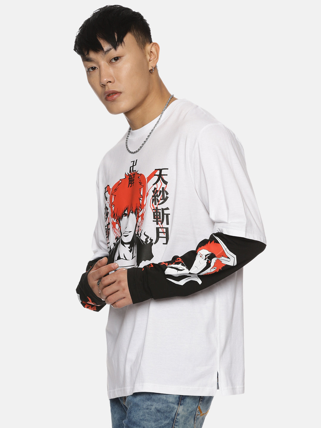 Bankai Full sleeve Oversized Anime T shirt – Fans Army