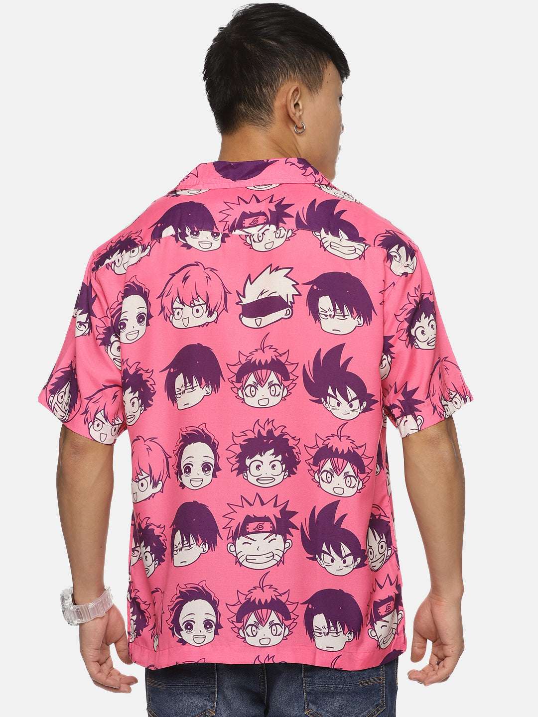 Chibi Faces Oversized Anime Shirt – Fans Army