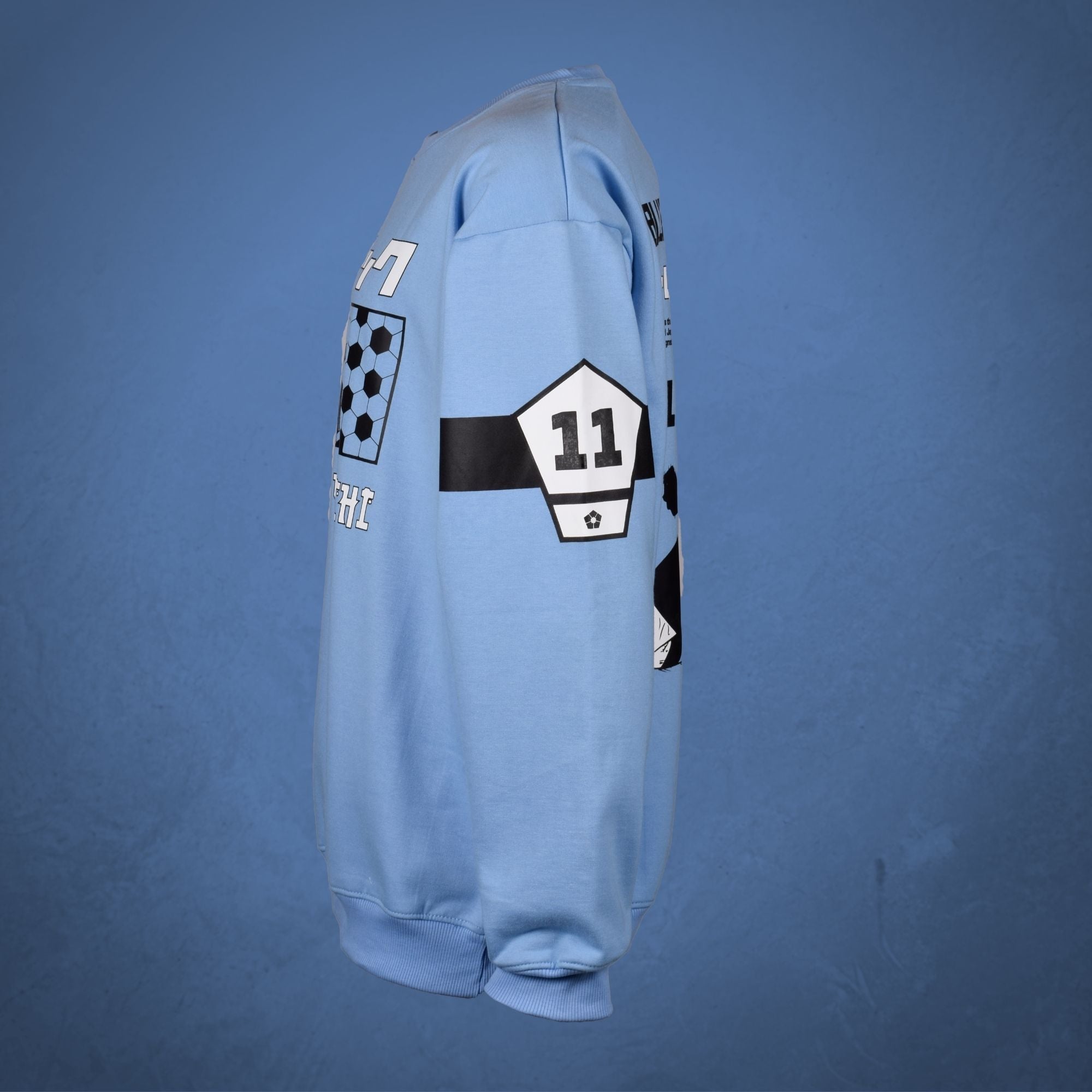 Buy Bluelock Oversized Sweatshirt - Stylish Blue Anime Sweatshirt ...