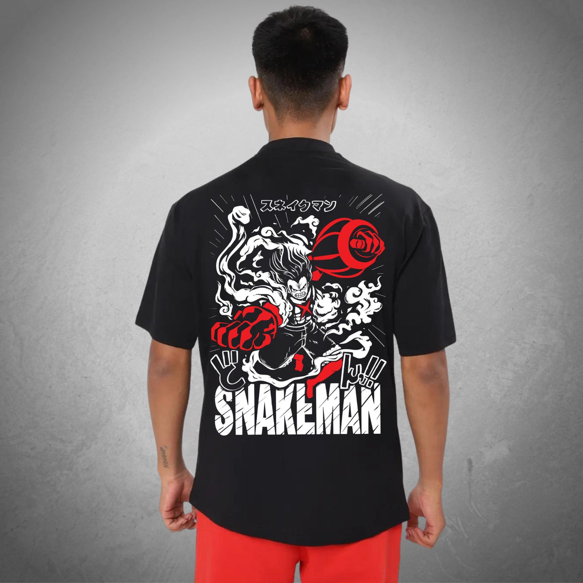 Buy One Piece Snakeman Anime Over Sized T-shirt - Fans Army